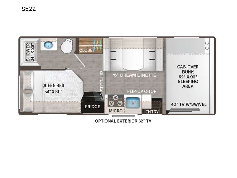 2023 Thor Motor Coach Quantum SE SE22 for sale in Tampa, FL | Lazydays